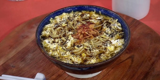 Bacon, Egg & Cheese Ramen for Breakfast: Get the Recipe!