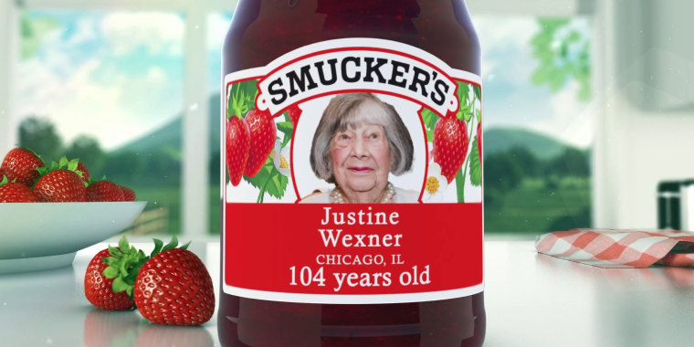 Smuckers 100 Birthday Label Template