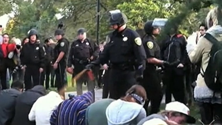 uc davis students pepper sprayed