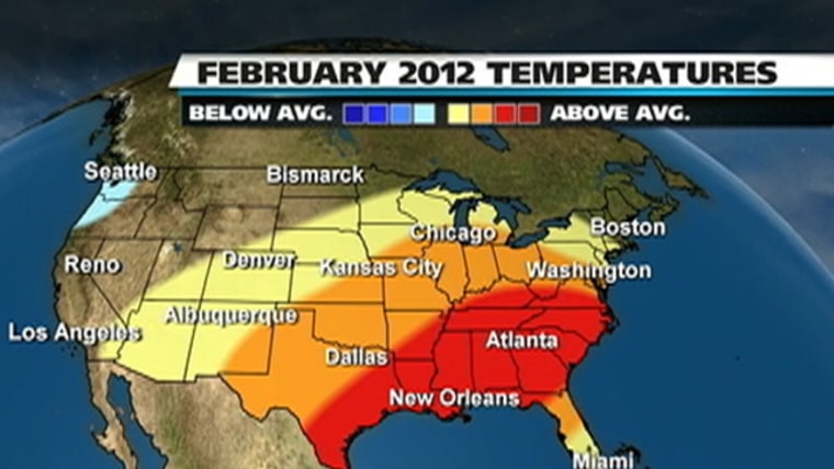 Winter heat wave