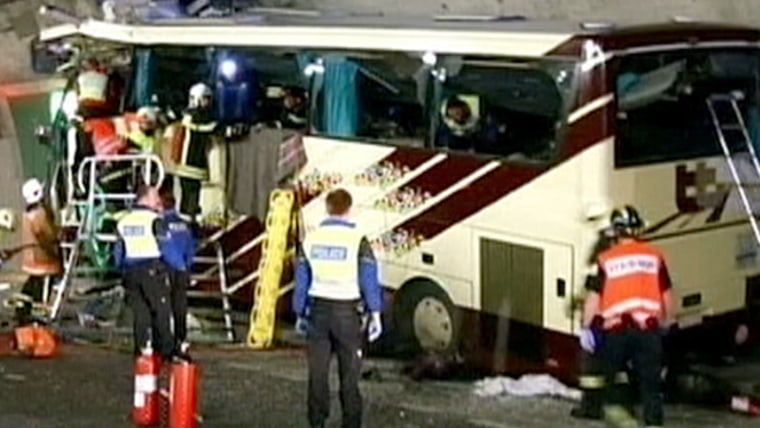 Swiss bus crash kills 28