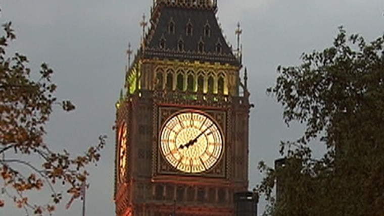 big ben clock tower name