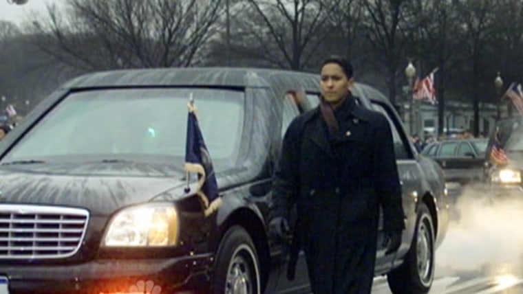 Female Secret Service agent took control