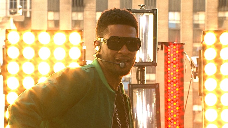 ‘OMG’! Usher kicks off TODAY summer concert series