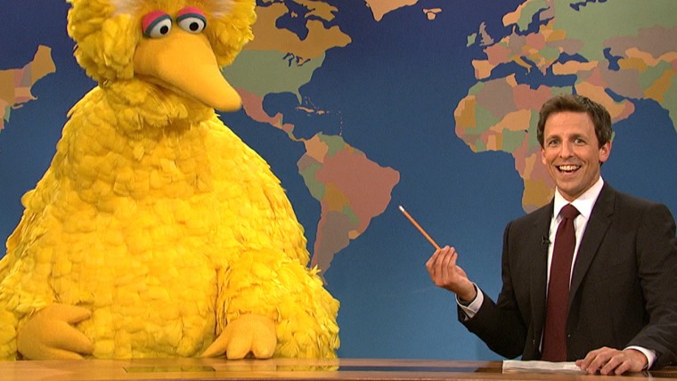 Big Bird on SNL: ‘I got a million tweets’ after debate
