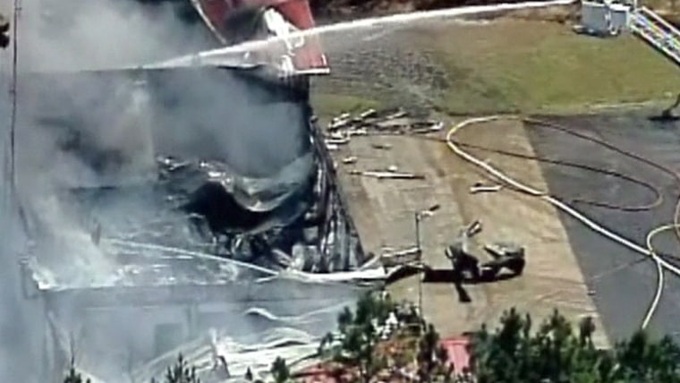 Fire burns down South Carolina firehouse