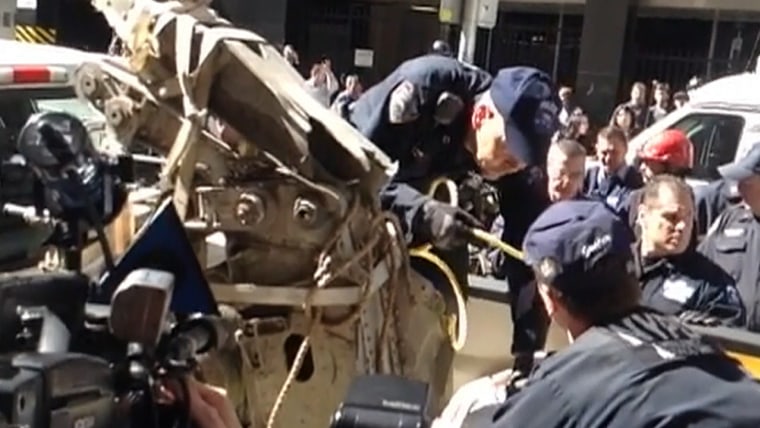 9/11 plane debris removed near WTC