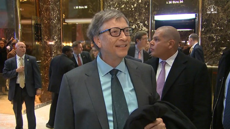Bill Gates Visits Trump Tower to Discuss ‘the Power of Innovation’