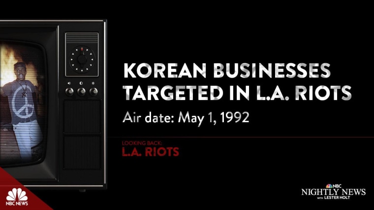 Korean Businesses Targeted During LA Riots