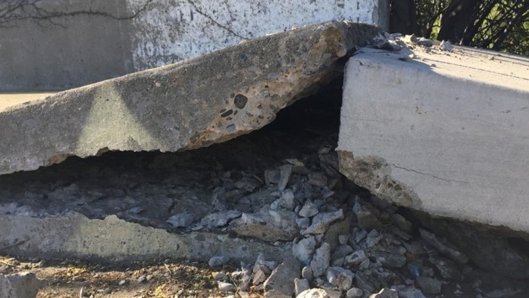 Sidewalks Buckle In Sacramento, California Heat