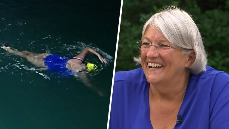 Meet the grandmother who became oldest woman to swim the English Channel