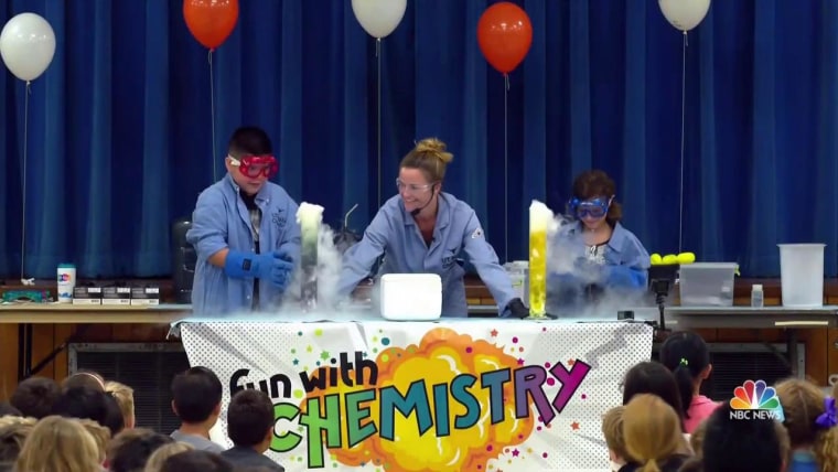 Teacher Makes Chemistry Fun With Exploding Experiments