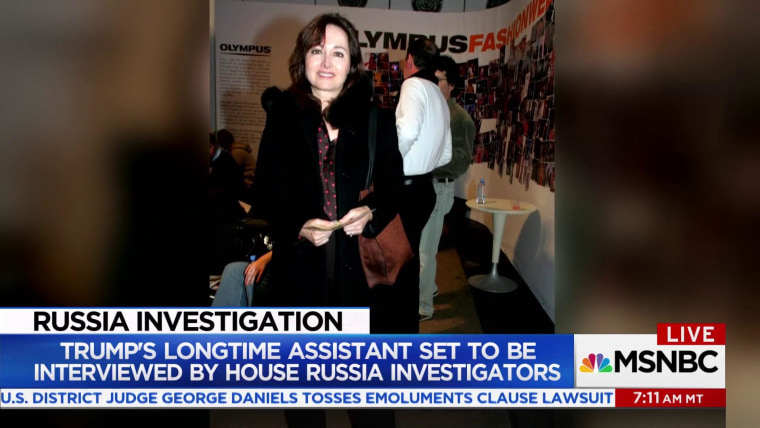 Rhona Graff, long time Trump aide, next in Russia Probe