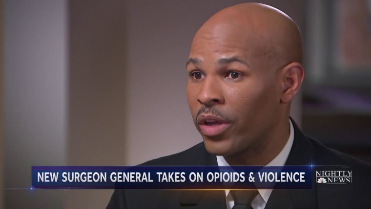 New Surgeon General vows to lead fight against addiction