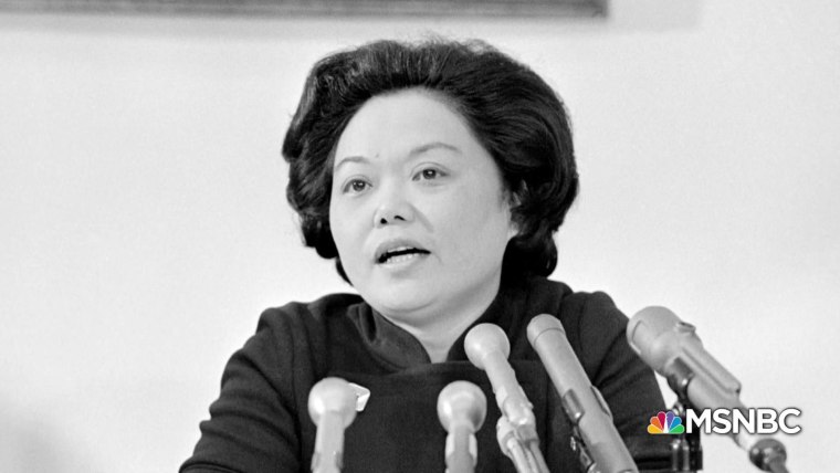 Rep. Patsy Mink is a Monumental American