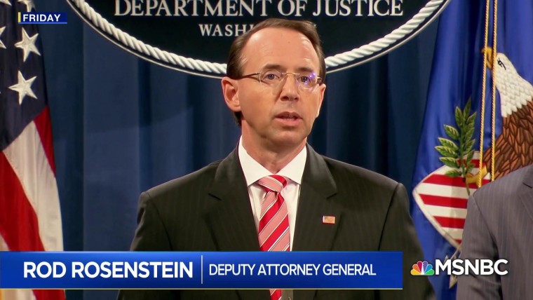 Politico: House conservatives preparing push to impeach Rosenstein
