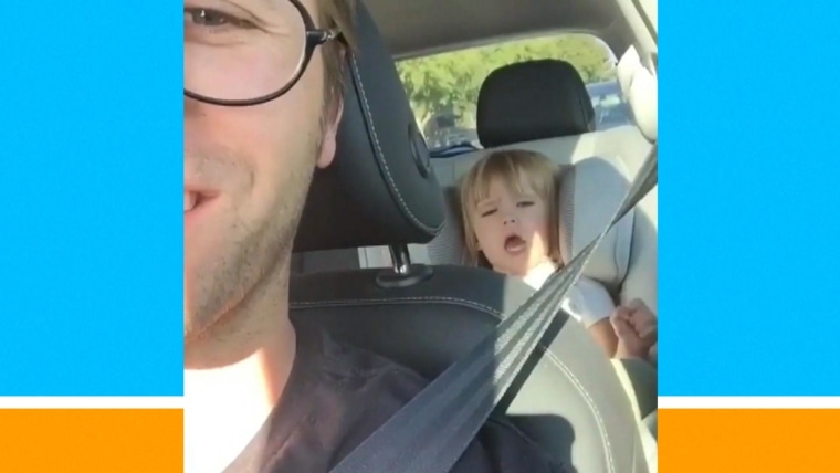 'I love the mean mug': Baby's photo shoot scowl goes viral