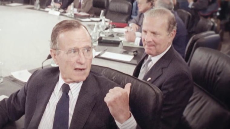 James Baker: Bush will be 'well remembered' and 'well treated' by history