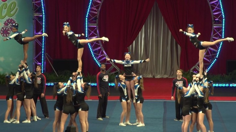 Teen cheerleader with Down syndrome joins champion squad