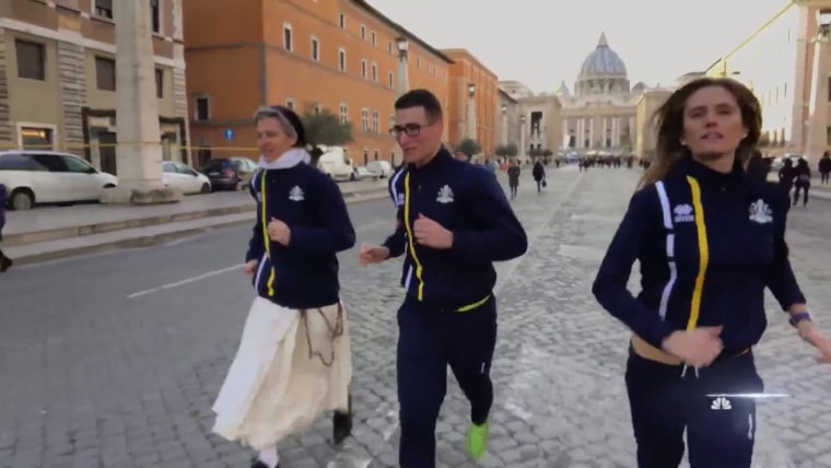 Vatican launches official track team
