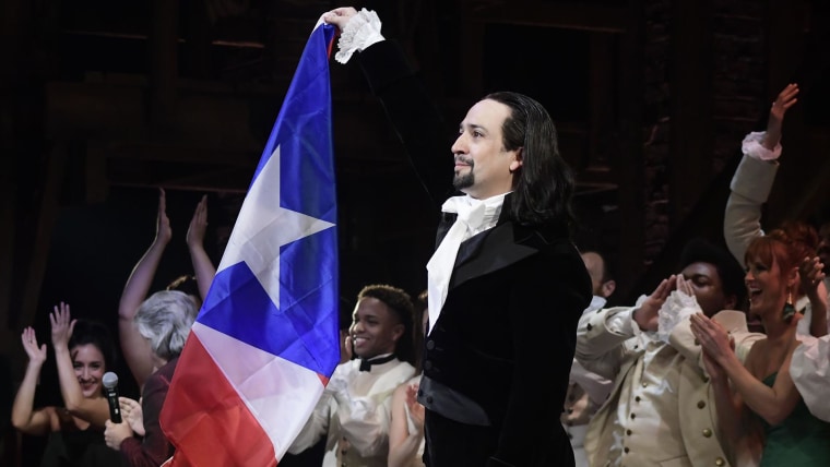 'Thank you Puerto Rico!': Lin-Manuel Miranda plays 'Hamilton' in his ...