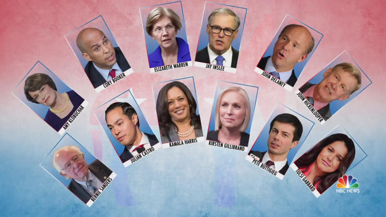 Democrats’ presidential candidates hit the campaign trail