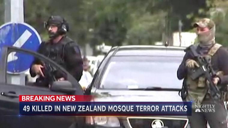 49 killed in terror attacks at two New Zealand mosques