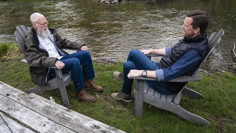 David Letterman opens up about spending time with his son, Harry