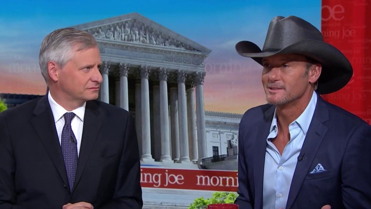 Jon Meacham, Tim McGraw look for America's soul in song