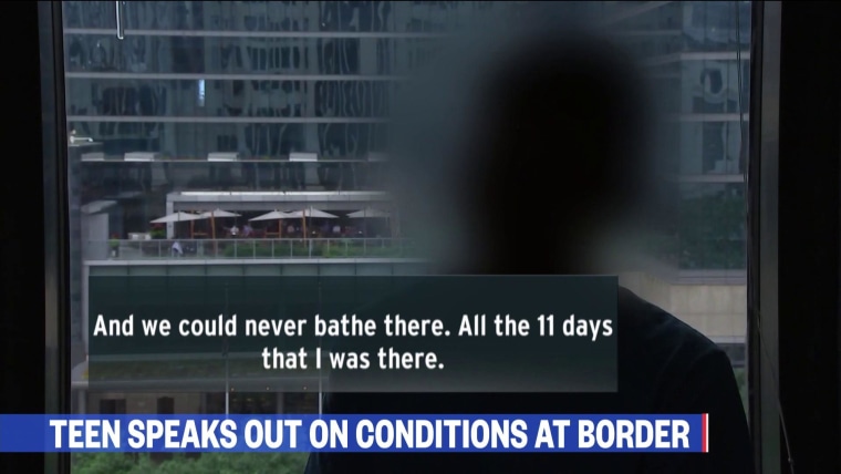 Migrant teen spoke out to help others at border detention