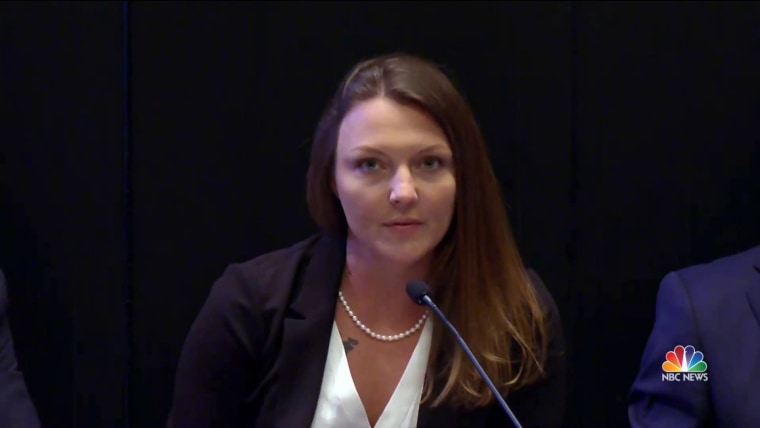 Epstein accuser calls on other women to come forward