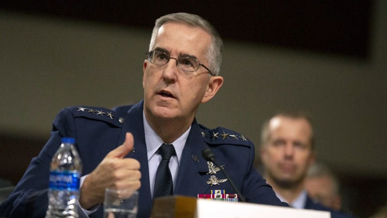 Officer alleges sexual misconduct by Gen. Hyten, tapped to be Joint ...