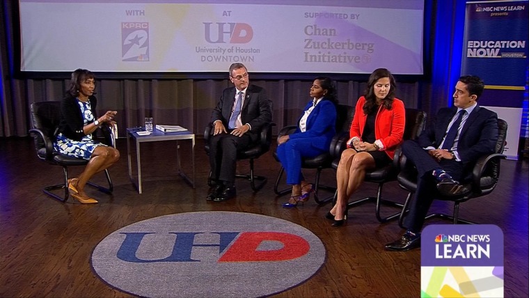 NBC News Learn panel on the state of Houston schools