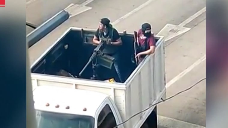 Watch police, cartel members exchange gunfire in Mexico