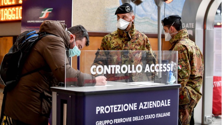 Coronavirus prompts unprecedented lockdown in Milan, Italy