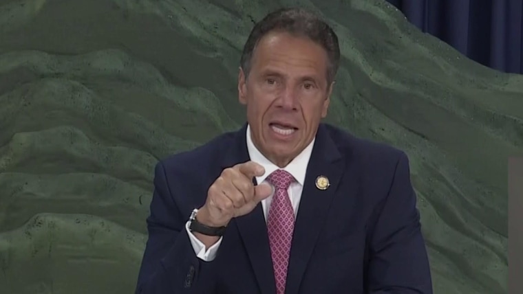 Cuomo rethinks NYC's reopening plan after weekend of large sidewalk ...
