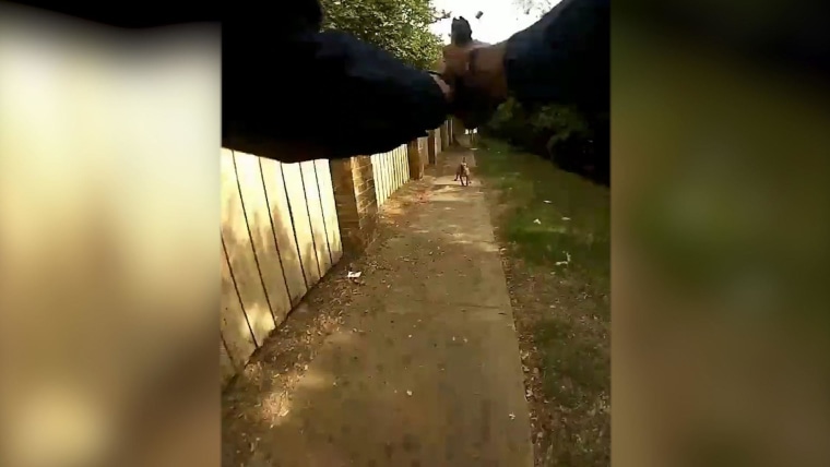 Ex-officer indicted for fatally shooting Texas woman whose dog ran at him