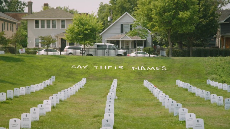‘Say Their Names’ memorial honors Black people killed by police