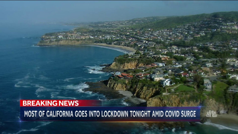 33 million Californians prepare for lockdown