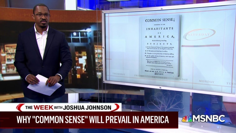 Why “Common Sense” will prevail in America
