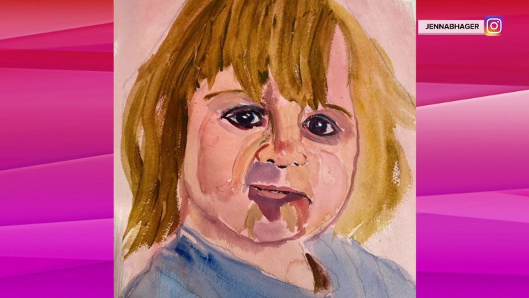 Jenna Bush Hager shares portraits dad George W. Bush painted of son Hal