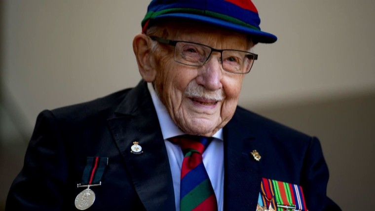 Captain Tom Moore, who raised millions for COVID-19 battle in UK, dies ...