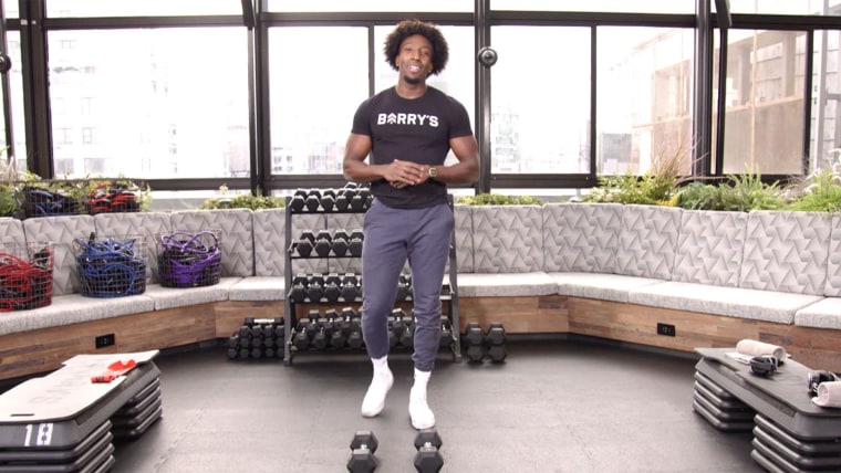 A 20-minute full-body workout from Barry's Bootcamp - TODAY