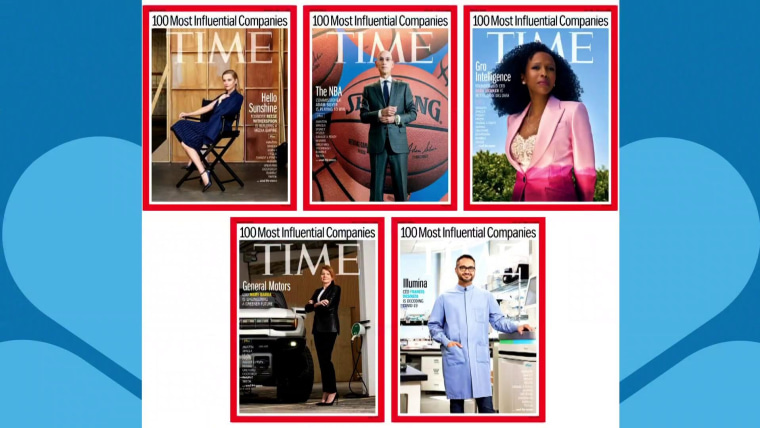 Time Magazine highlights top 100 influential companies