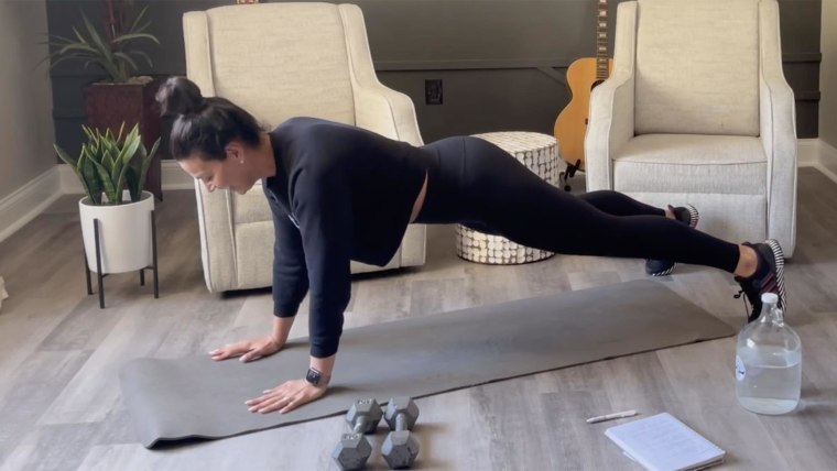Beach Buster: Week 1, Monday’s HIIT workout