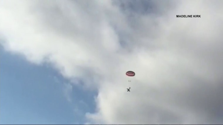 Caught on Camera: Floating Plane’s Emergency Parachute Saves the Day