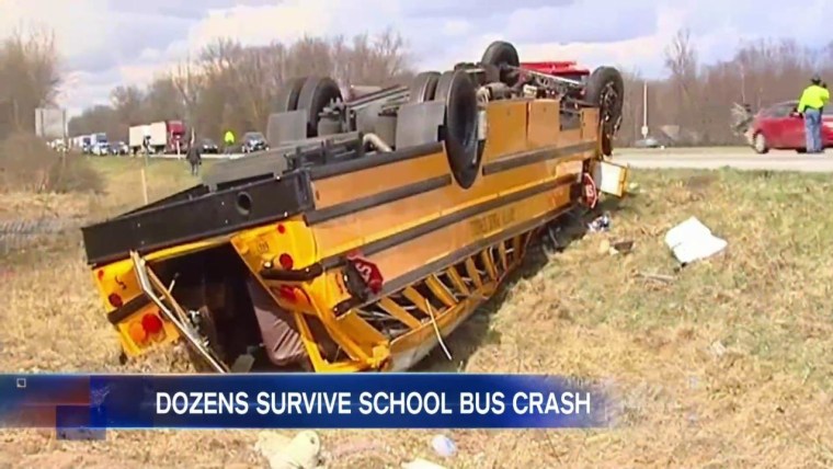 29 Hospitalized After Indiana Basketball Team Bus Rollover