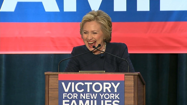 'He's Fired': Clinton and Audience Member Take Jab at Trump