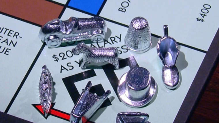 original monopoly tokens