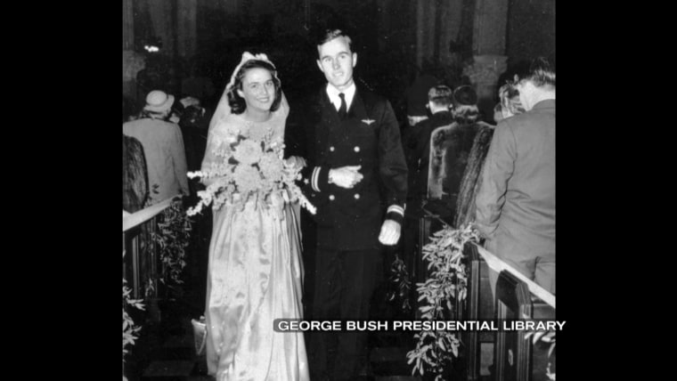 Barbara Bush Home from Hospital